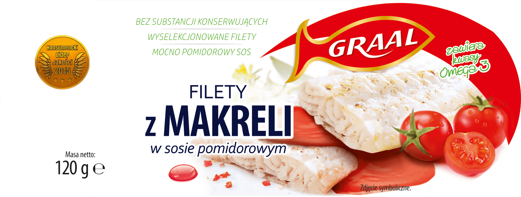 Filety z makreli w sosie pomidorowym | Graal