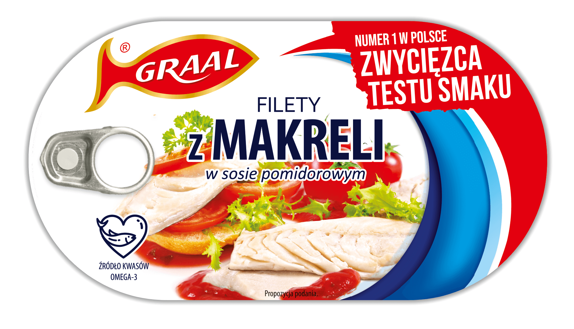 Filety z makreli w sosie pomidorowym | Graal