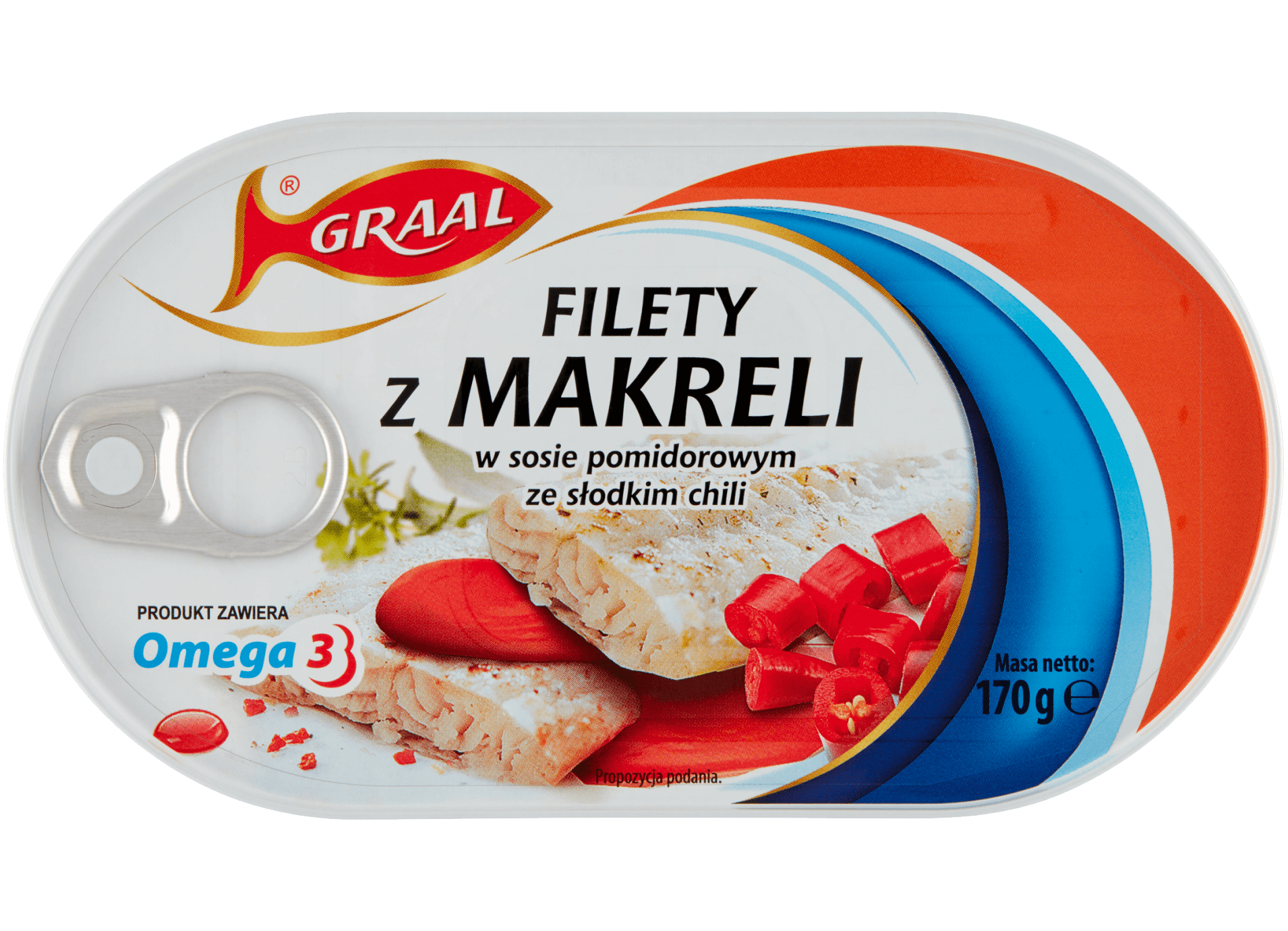 Graal Filety z makreli w sosie pomidorowym ze słodkim chili | Graal